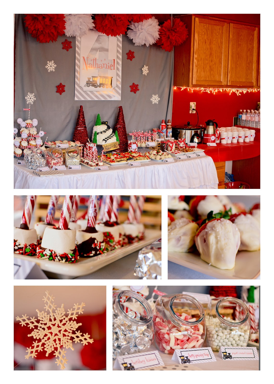 Polar Express Inspired Birthday Party Invitation Instant | Etsy