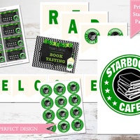 Starbooks Coffee Classroom Decor Classroom Wall Art Starbooks Classroom ...