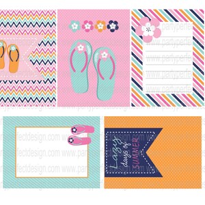 Summer Days, Summer Fun, Journal Cards. Perfect for Project Life ...
