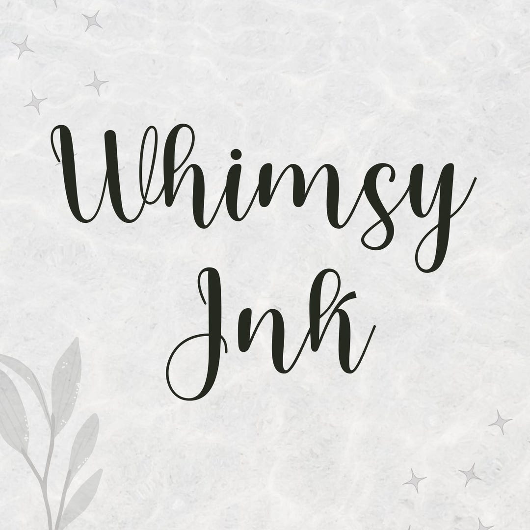 Whimsy Ink Font | Wedding Script Font | Handwritten Cursive Font ...