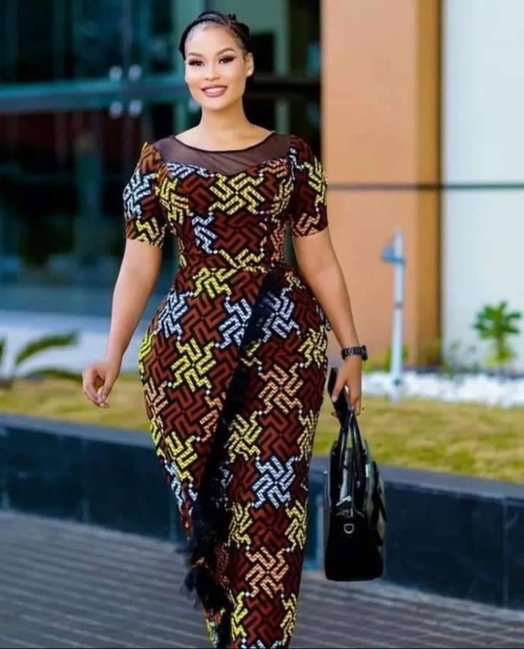 Long Ankara Styles/ African Ankara Dress, Party Occasion Dress, Ankara ...