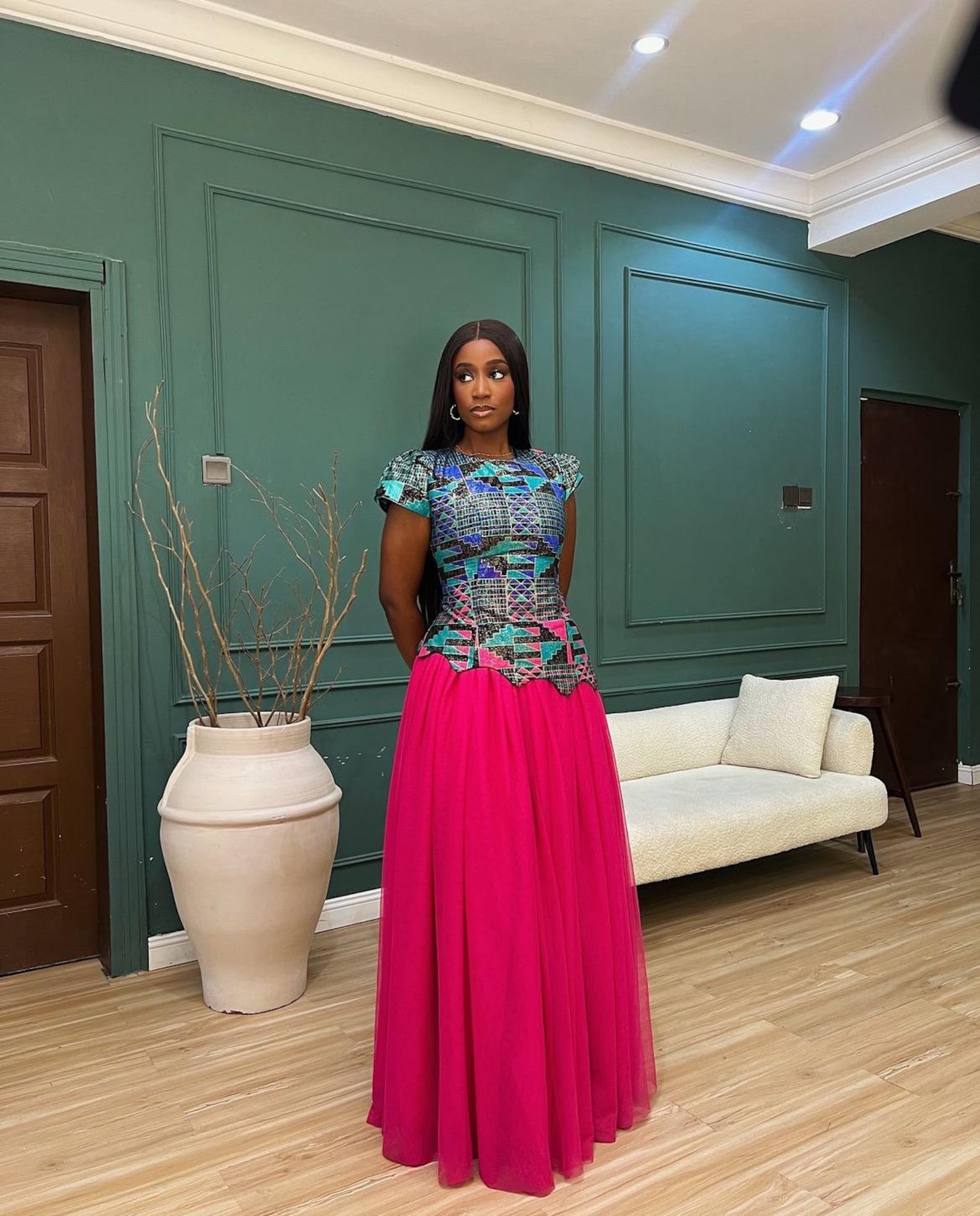 African Ankara Gown: Party Occasion Prom Dress - Etsy