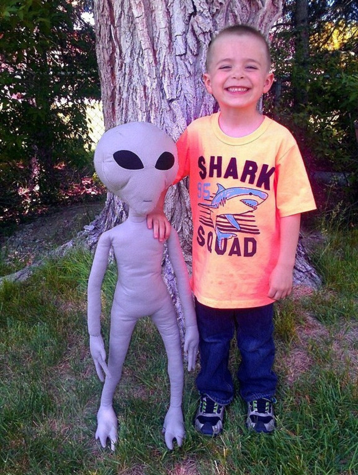 Gray Alien Plush Doll Digital Download Sewing Pattern - Etsy