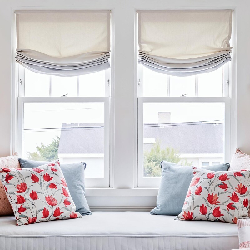 Relaxed Roman Shade - Etsy UK