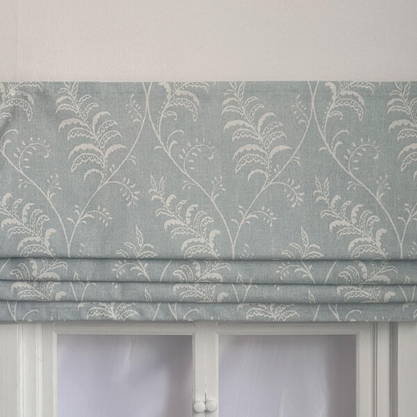 Faux Roman Shade Blue - Etsy