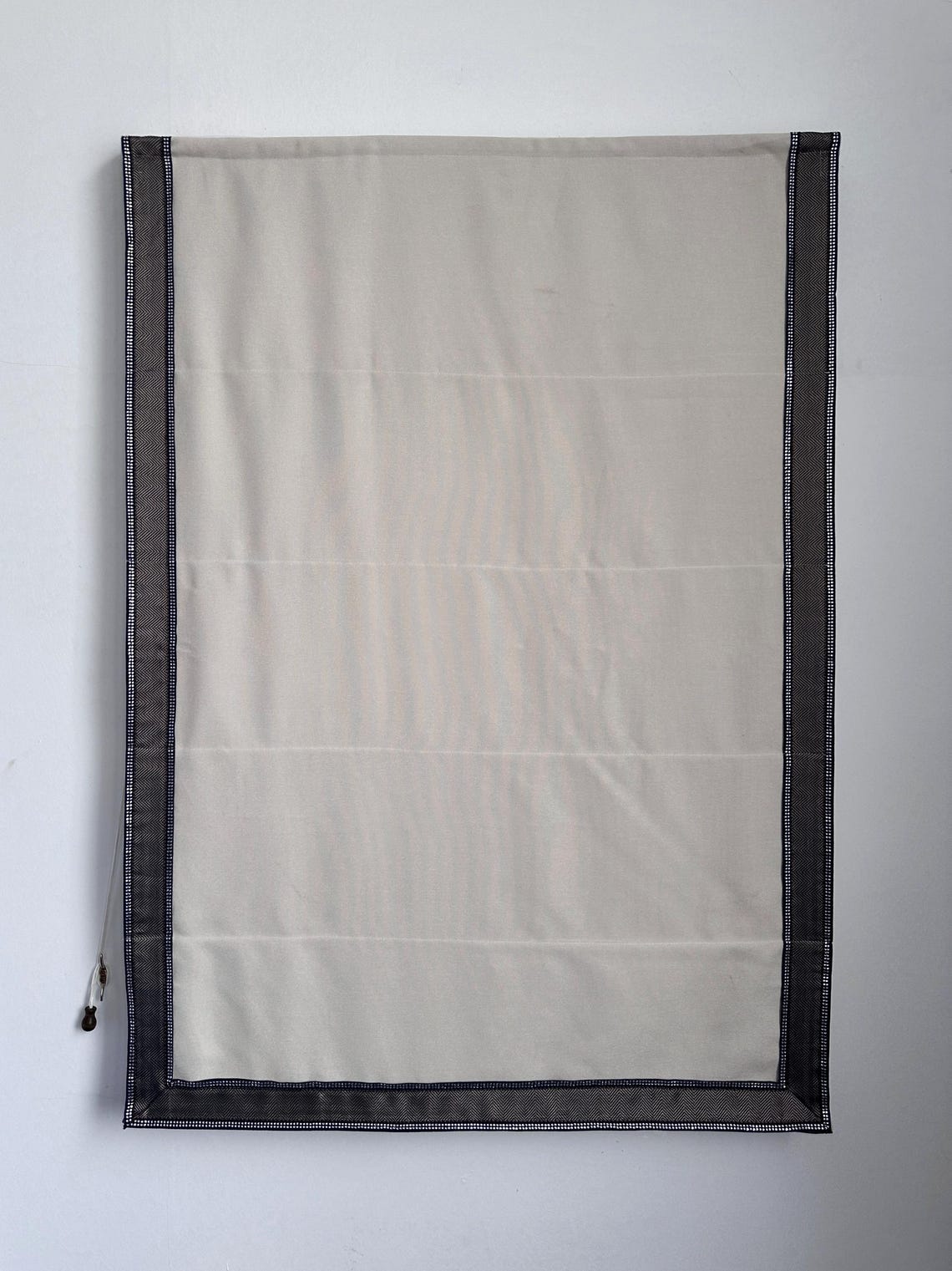 Cotton Linen Roman Blind Roman Blind roman Shades-hardware is Included ...