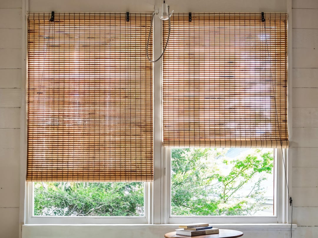 Handmade Bamboo Roller Shade | Balcony | Corridor | Laundry Room ...