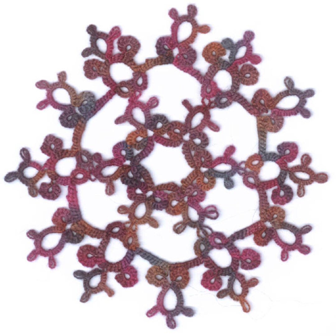 Dizzy Double Stitch Motif Pattern - Etsy