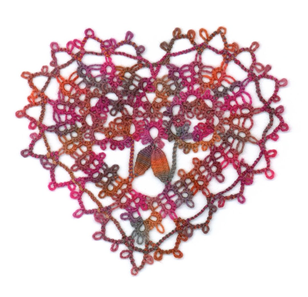 Tatted Bedfordshire Heart Pattern - Etsy