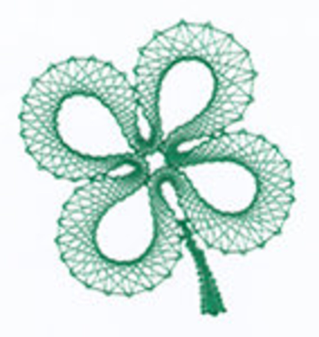 Bobbinlace Cloverleaf Pattern - Etsy