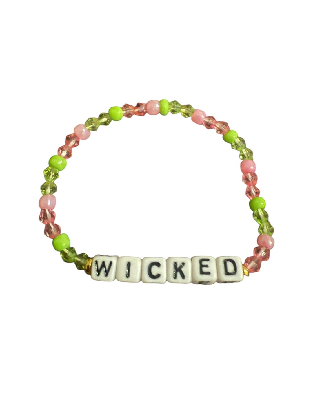 WICKED Beaded Bracelet, Wicked the Movie Bracelet, Handmade Beaded ...