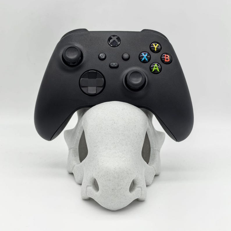 3D Printed Gaming Controller Holder Stand, Cubone Skull Design, PS5 PS4 ...