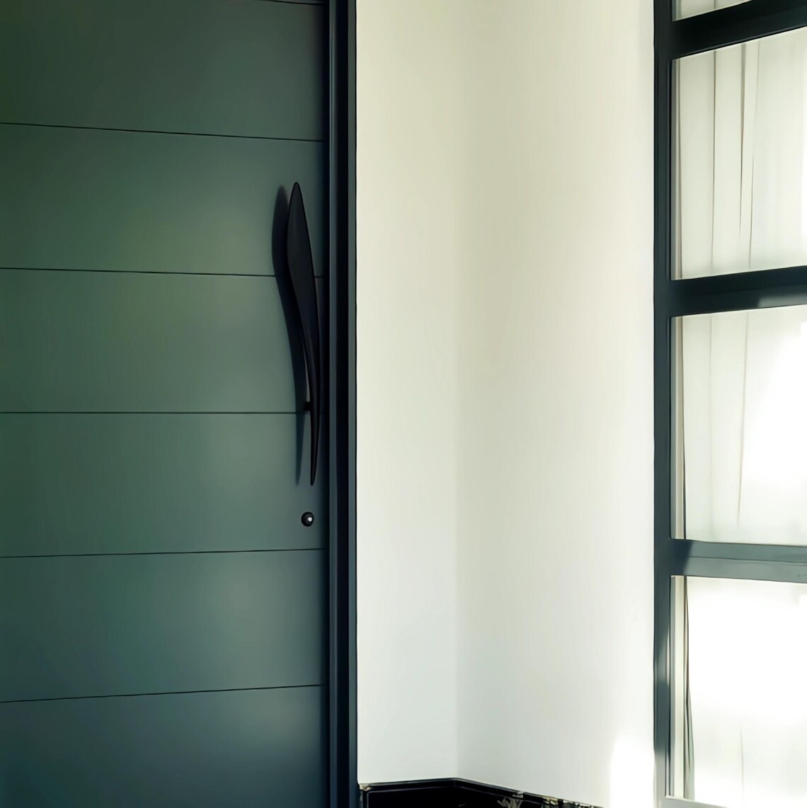 High End Luxury Heavy Duty Brass Door Pull, Double Door Handle, Mount ...