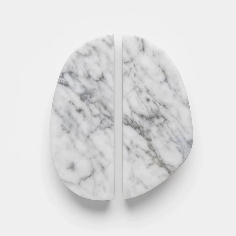 Luxury Marble Drawer Pull, Natural Stone Cabinet Handle, Wardrobe Knob ...