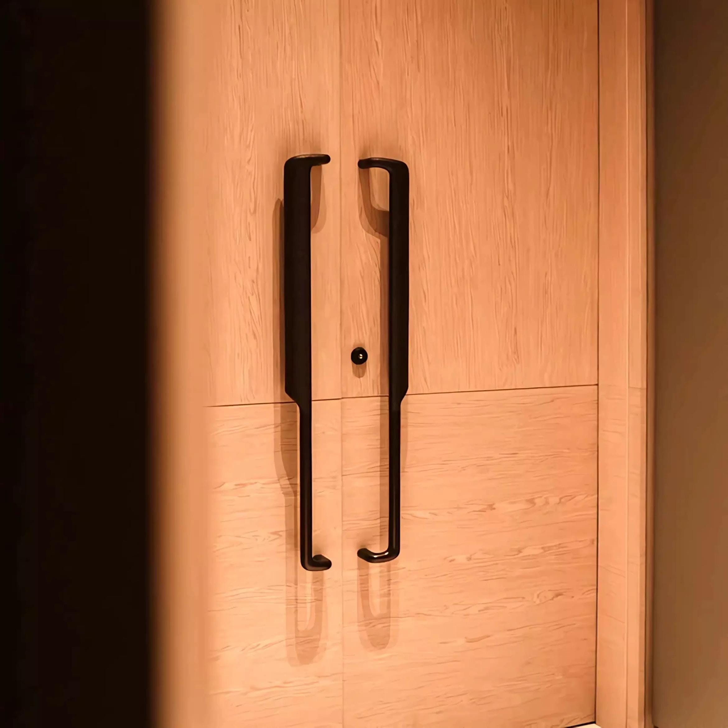 High End Luxury Stainless Steel Aluminum Door Pull, Double Door Handle ...