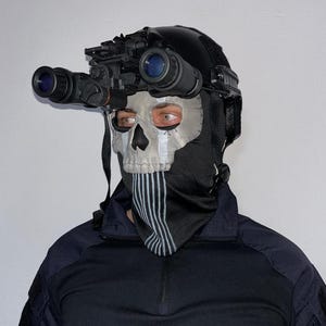 Ghost Nightwar Combo - Tactical Helmet With Luminous NVG (night Vision ...