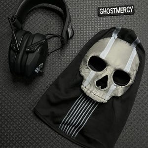 Ghost Full Set - Cosplay Gear for Airsoft | Tactical Helmet With Night ...