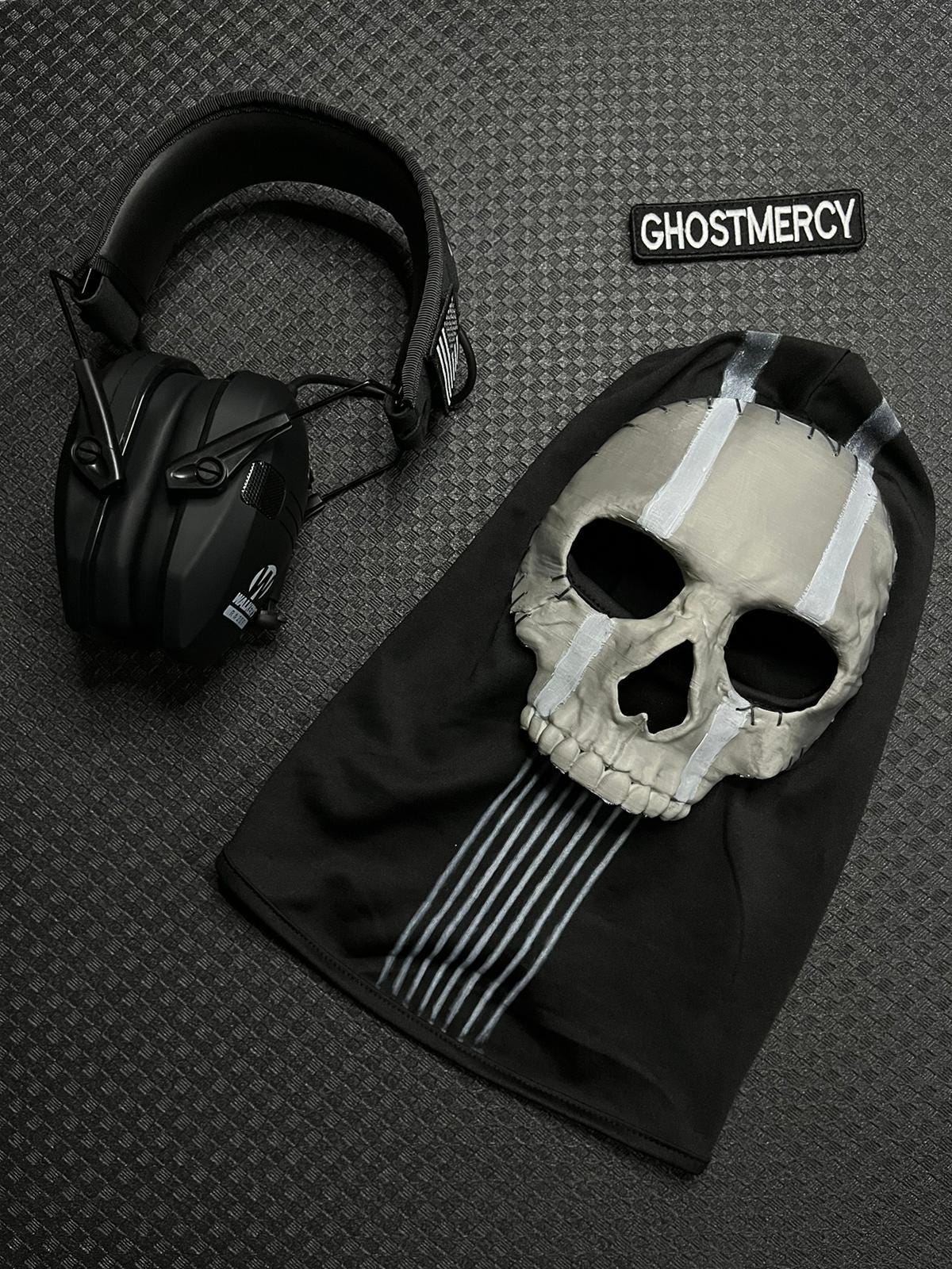 Ghost Battle Combo - Cosplay Gear for Airsoft | Tactical Helmet With ...