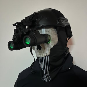 Ghost Nightwar Combo - Tactical Helmet With Luminous NVG (night Vision ...