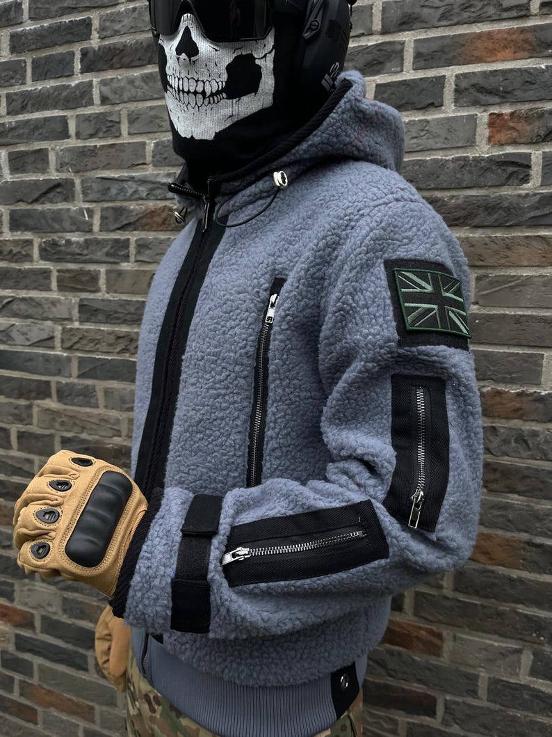 Classic Ghost Set - Cosplay Gear - Tactical Ghost Cozy Jacket, Ghost ...