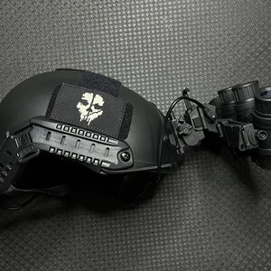Ghost Helmet & NVG Setup – Tactical Call of Duty Cosplay Gear – Night ...
