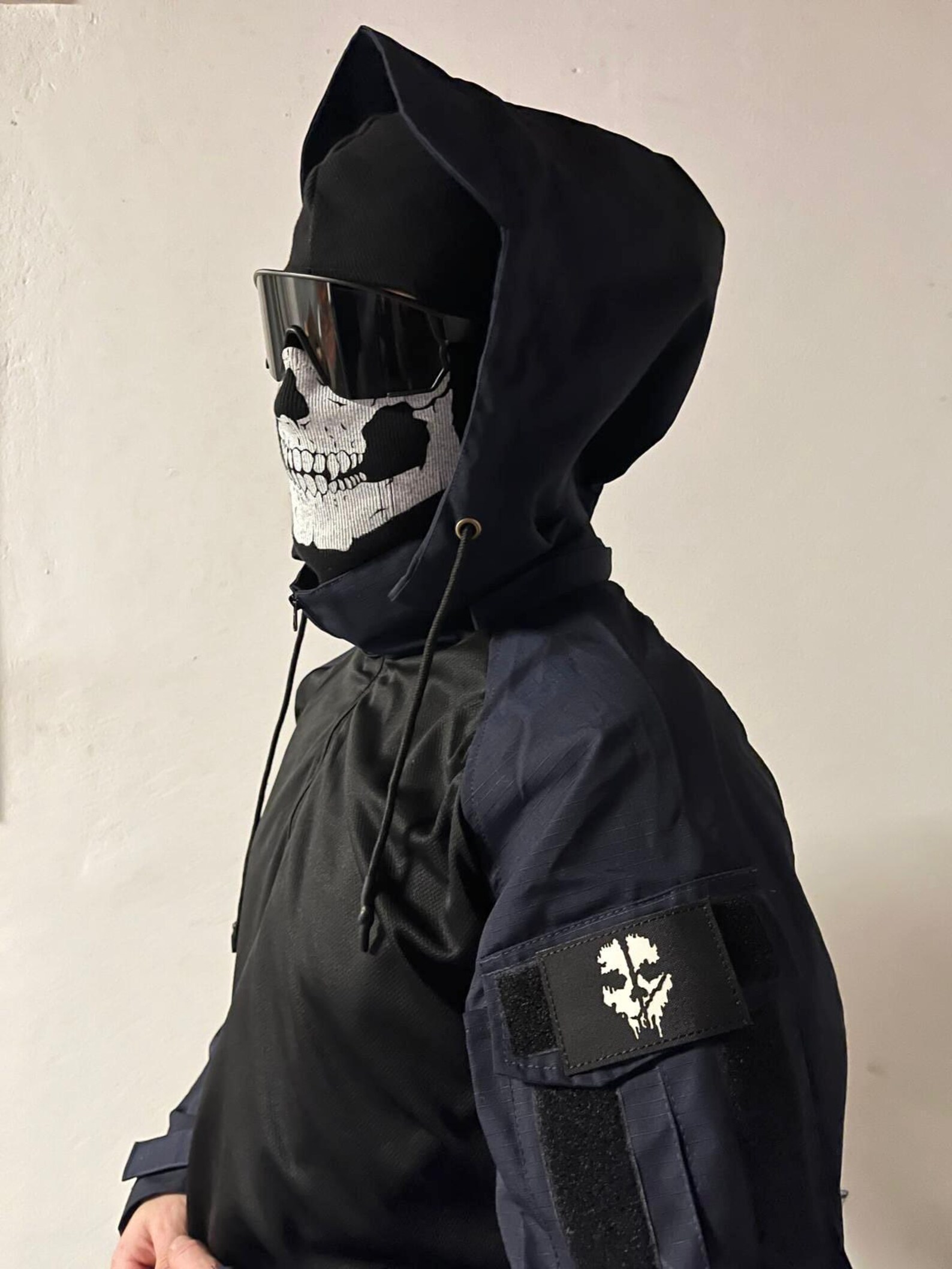 COD Classic Ghost Set Tactical Ghost Shirt, Ghost Balaclava, Sunglasses ...