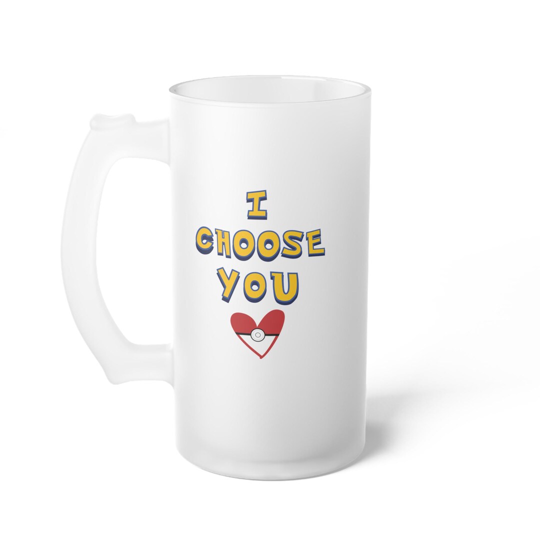 Pokemon Inspired, Beer Glass Gift for Him - Etsy
