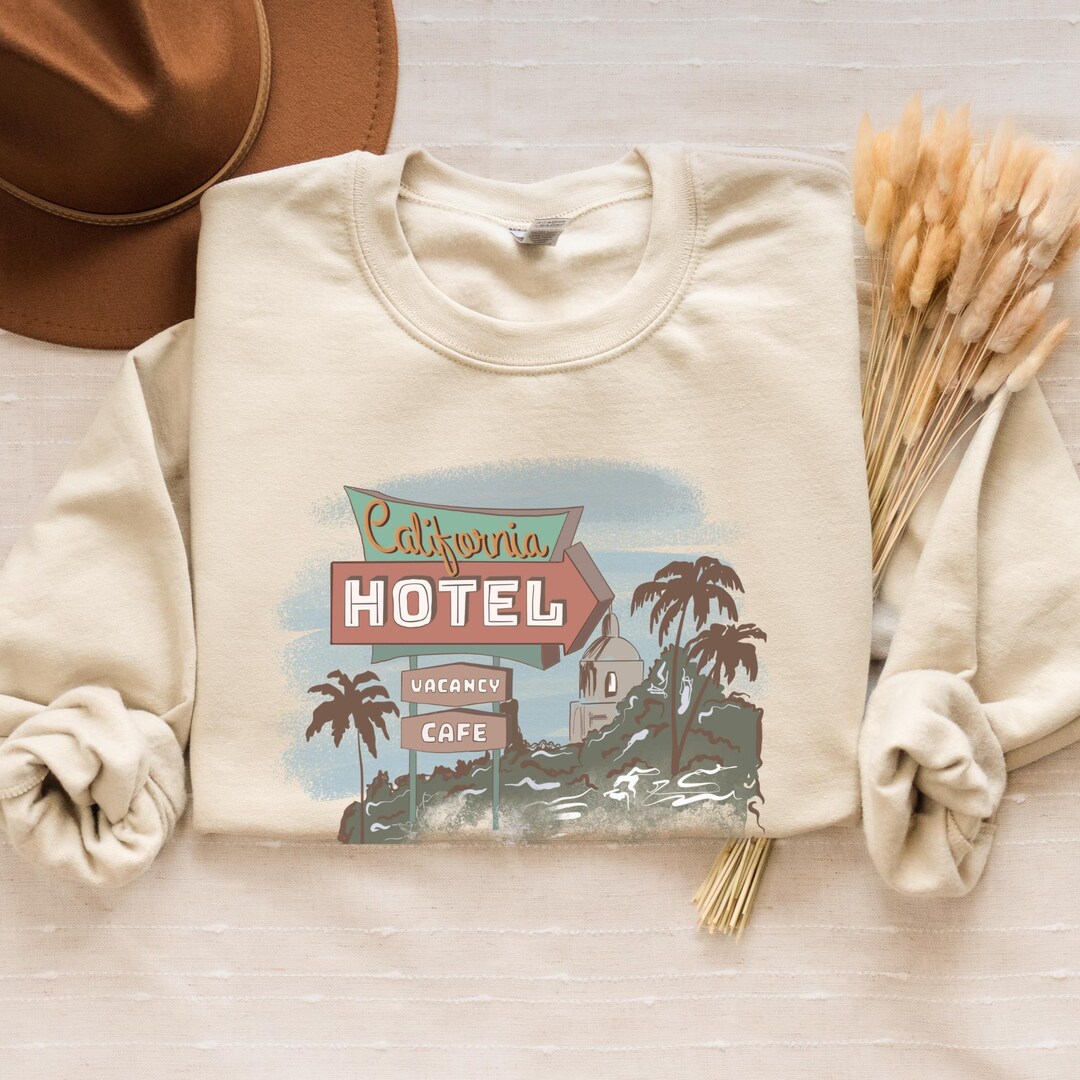 Hotel California Shirt, Retro Western Shirt, Eagles Hotel California ...