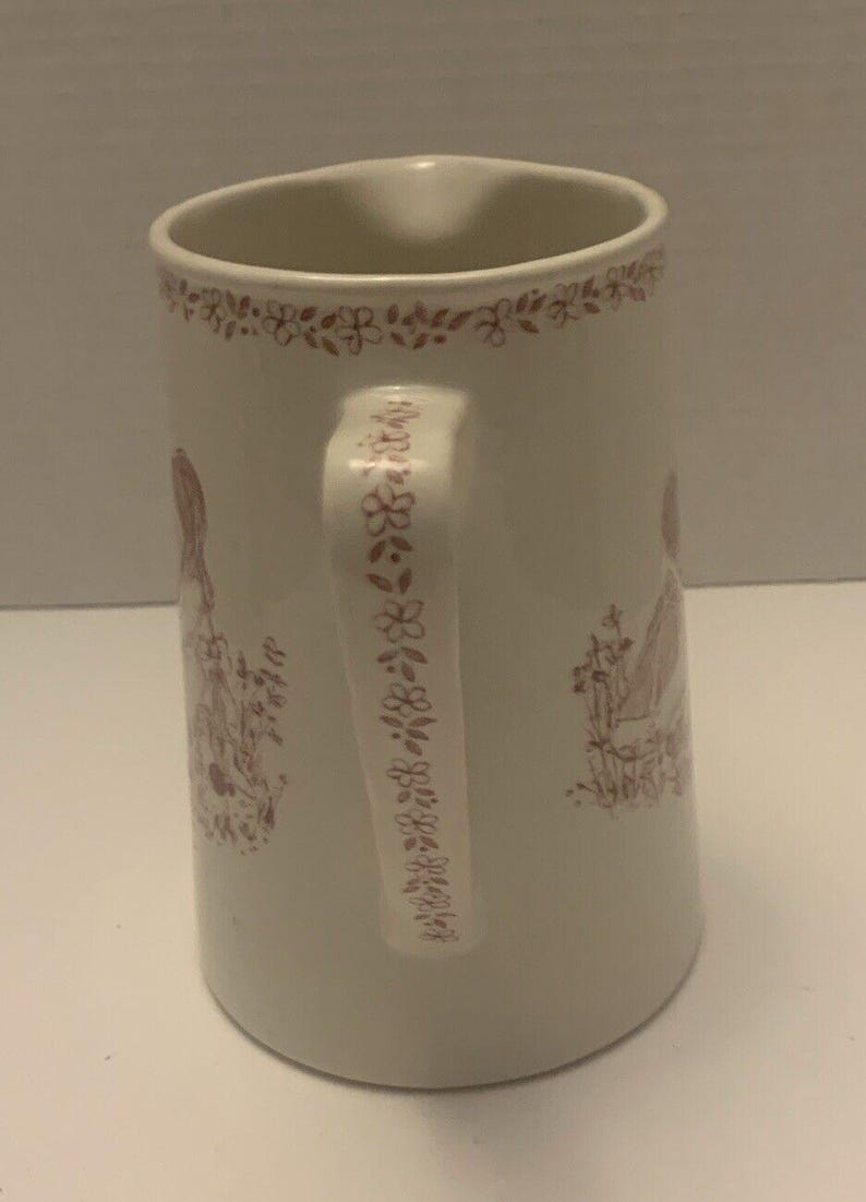 Royal Crownford Ironstone Pitcher Weatherby Hanley Falcon Ware England ...