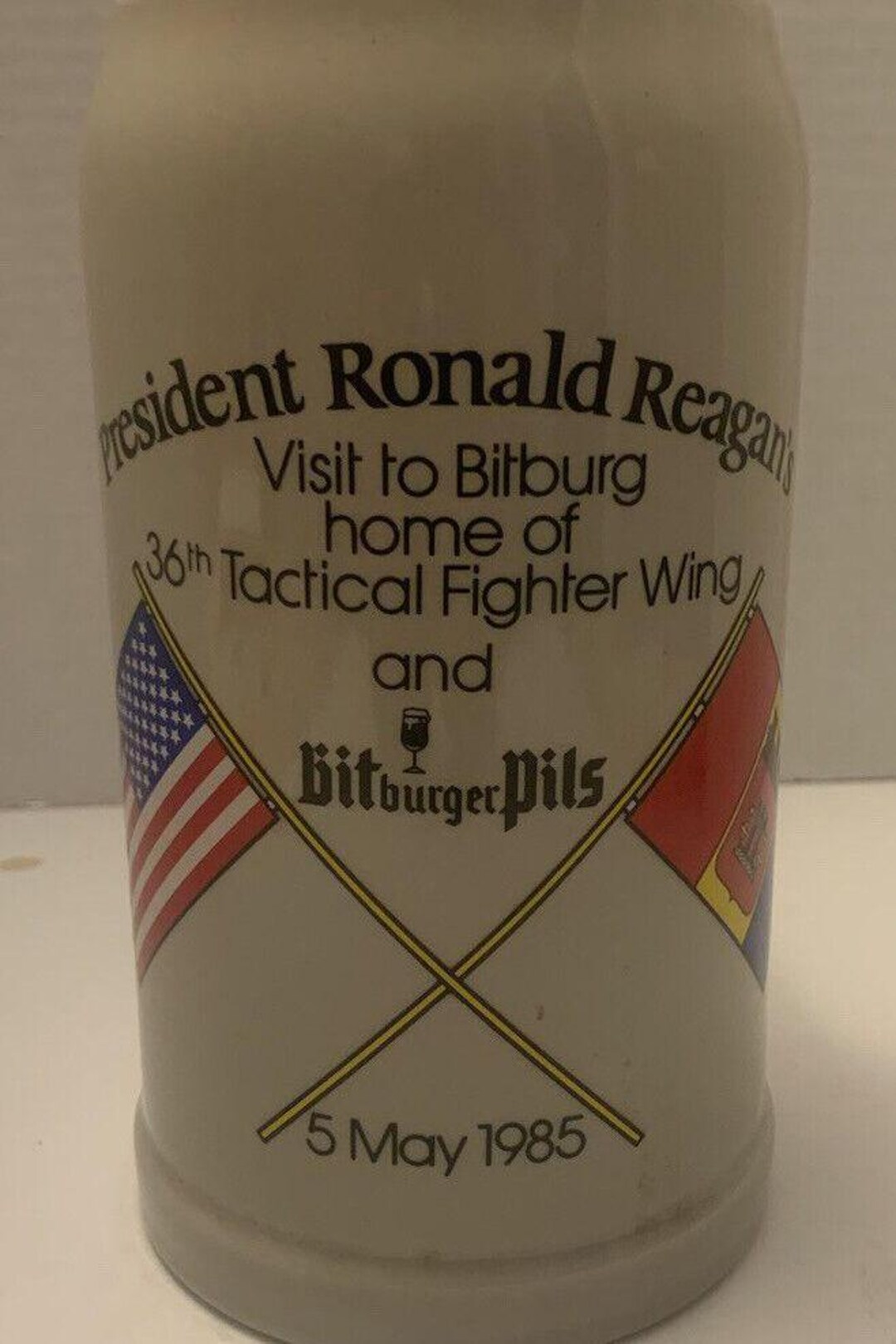 President Ronald Reagan's Visit to Bitburg Germany May 5th, 1985 Beer ...