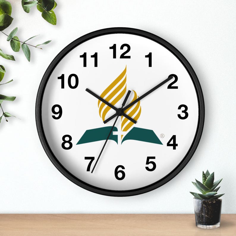 Seventh-day Adventist Church Wall Clock - Etsy