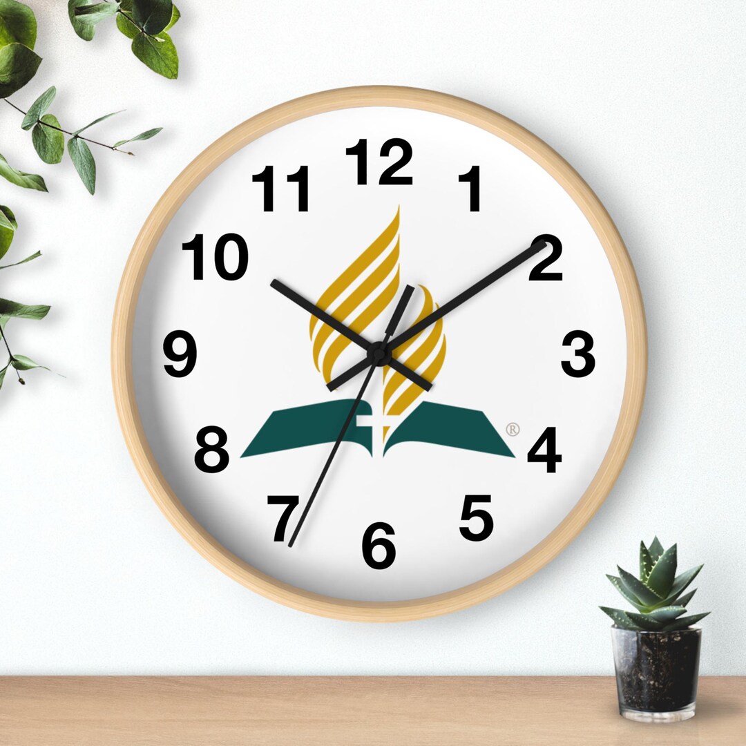 Seventh-day Adventist Church Wall Clock - Etsy