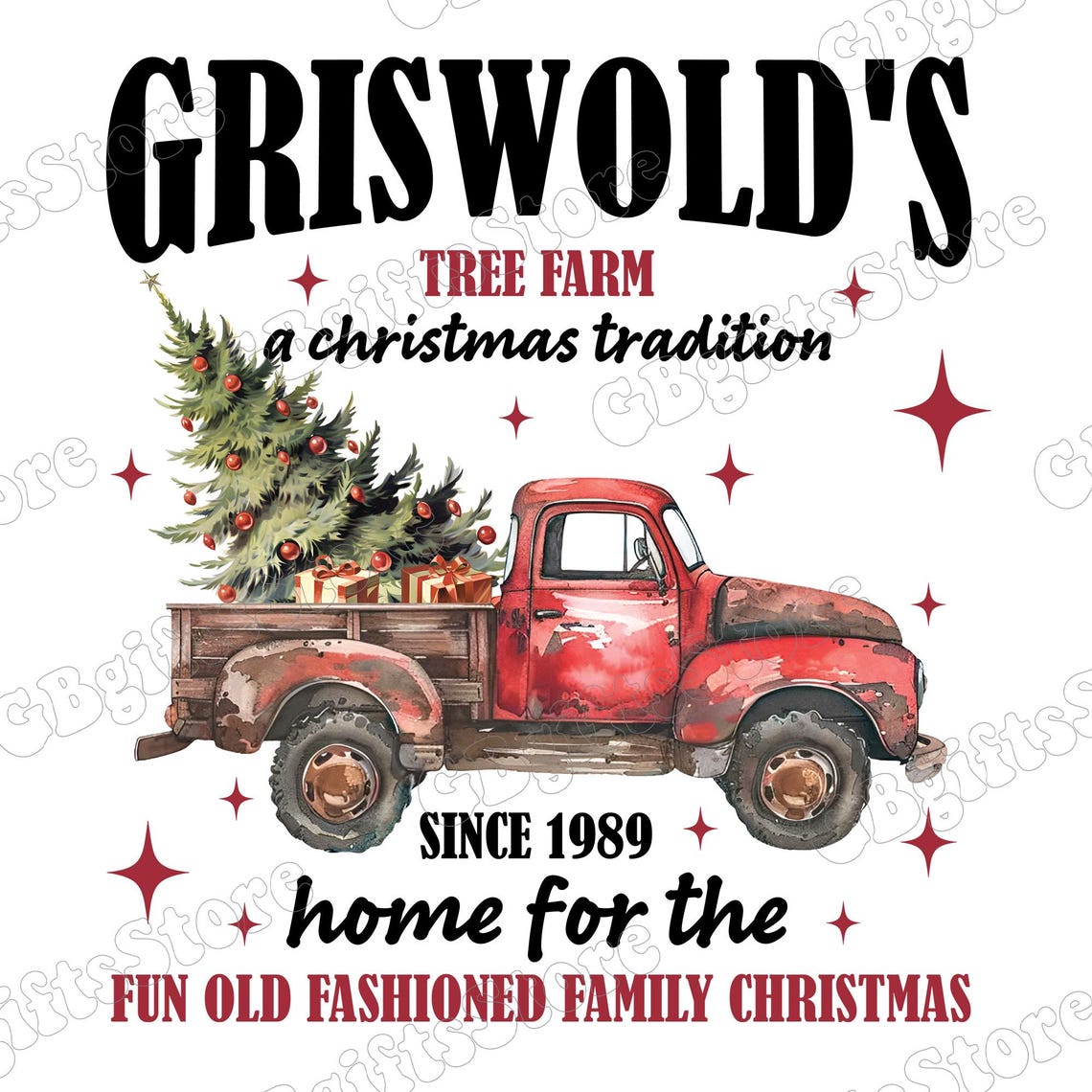 Griswold's Tree Farm Est 1989 Christmas Png, Christmas Vacation Png ...
