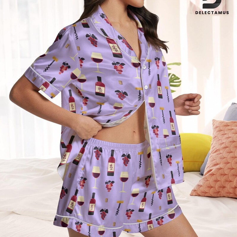 Wine Pajamas - Etsy