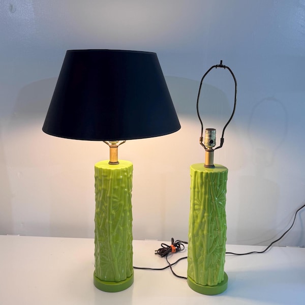 Chartreuse Lamp - Etsy