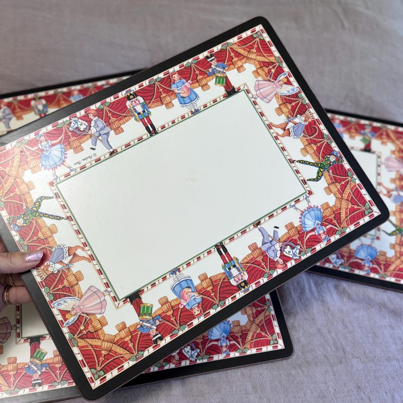 Pimpernel Placemats Red - Etsy