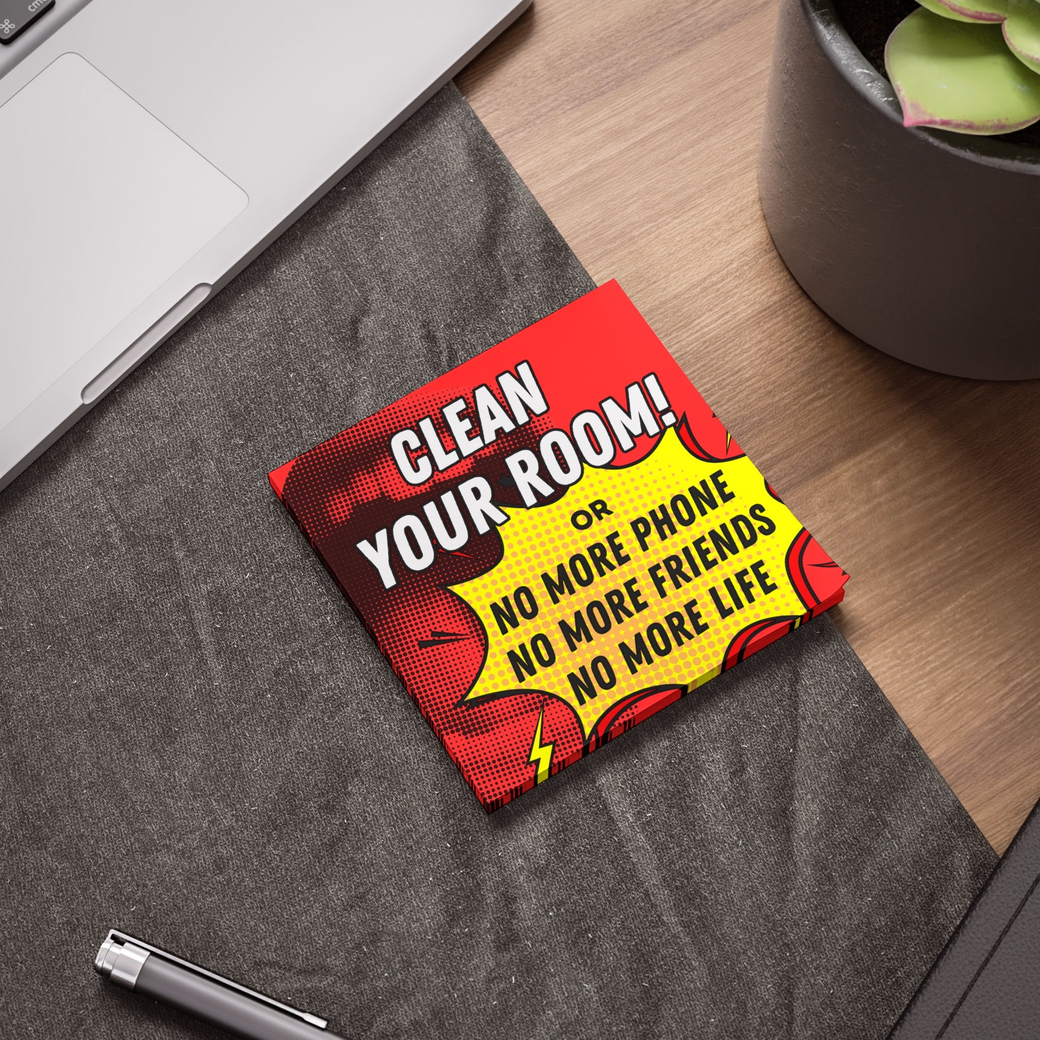 Motivating Room Cleaning Post-it Notes With Sarcastic Humor - Etsy