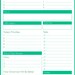 Modern Green Productivity Planner for Print or Digital to Organize Your ...