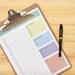 Colorful To-do List Printable – Daily Planner (8.5x11) (digital ...