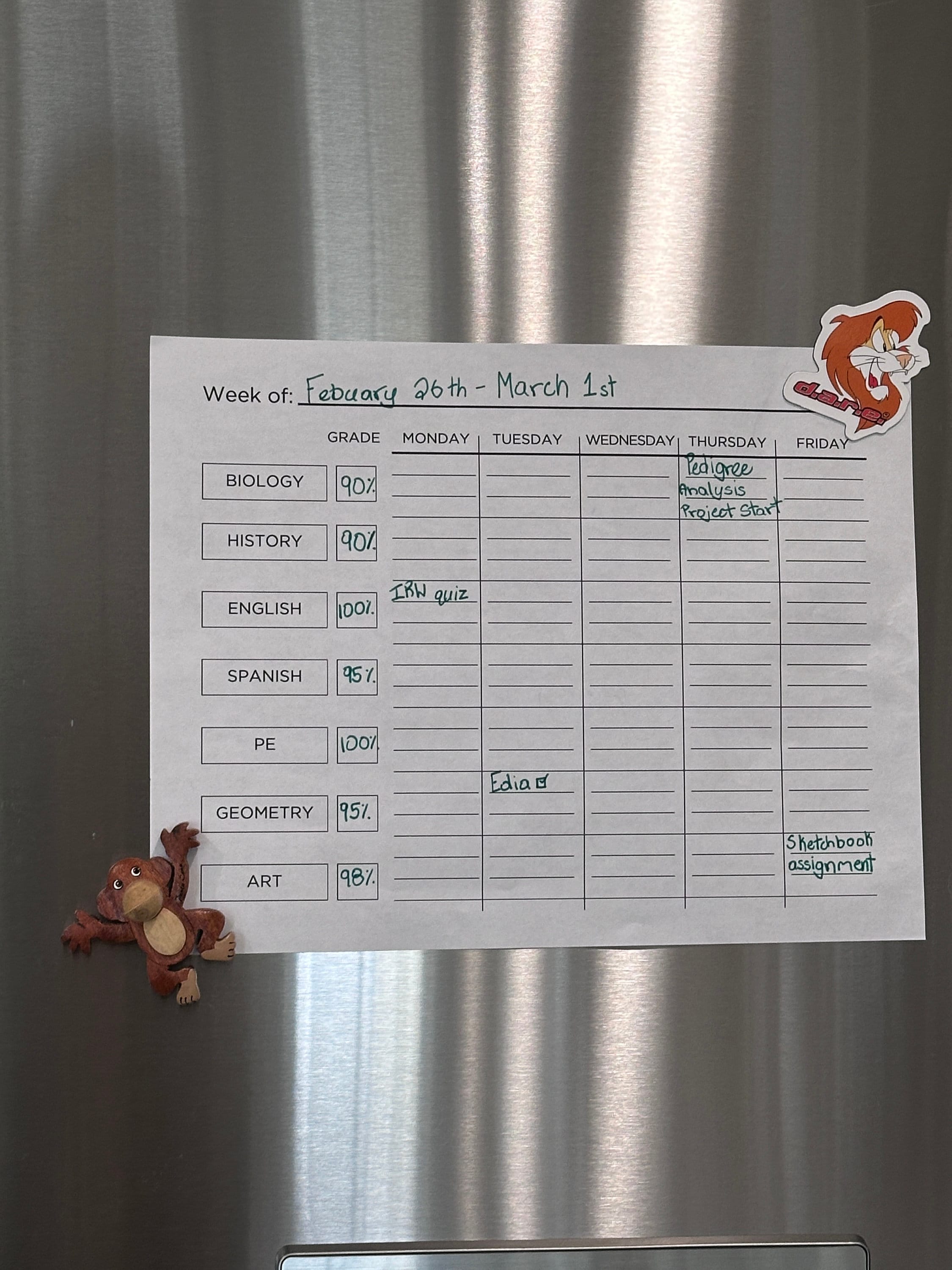 Adhd-friendly Student Planner: Executive Functioning Weekly Organizer ...