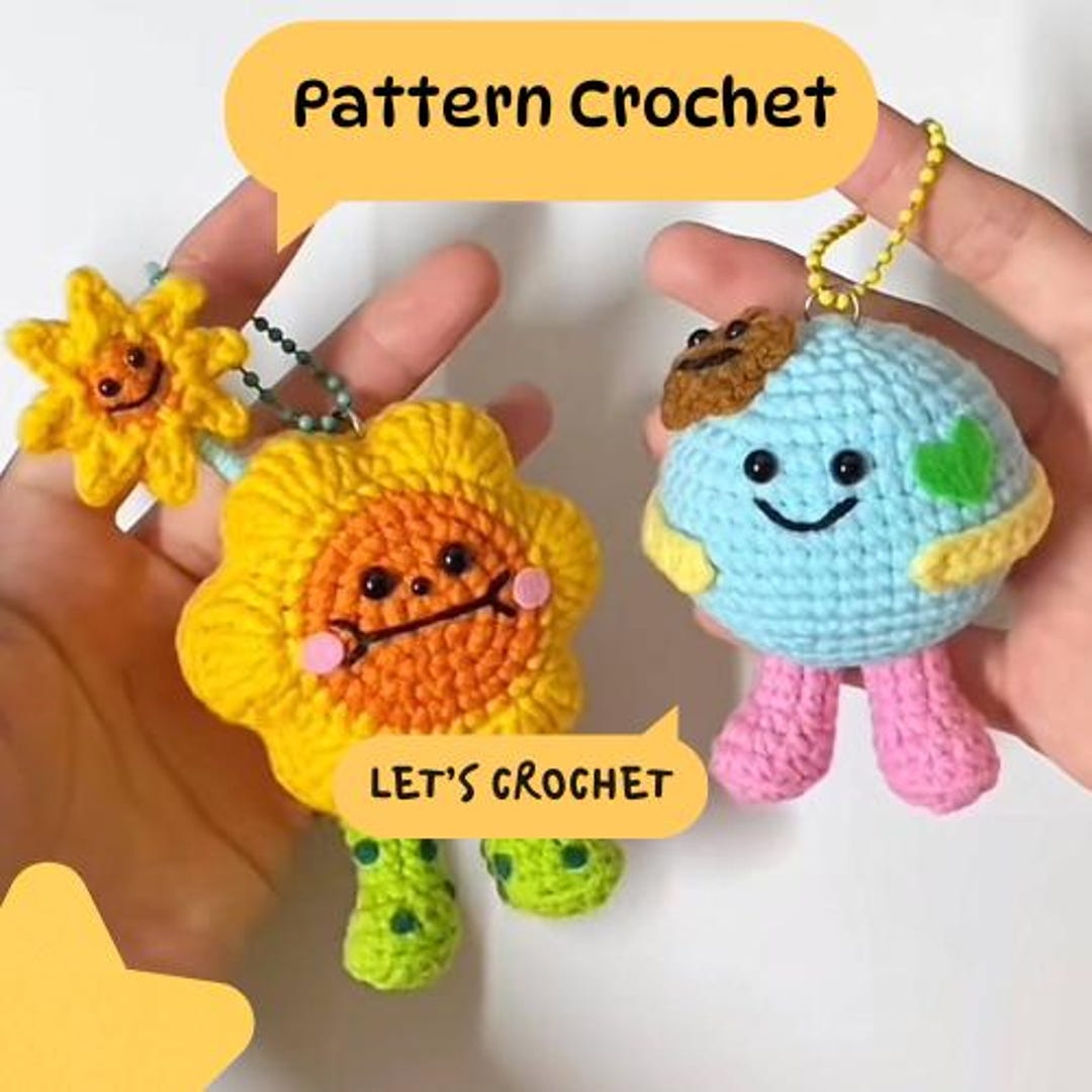 Sun and Earth Crochet Pattern - Etsy
