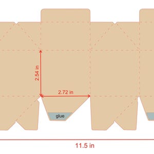 Diy Milk Gift Box Cutting Template Svg, Square Cardboard Cricut Cookie ...