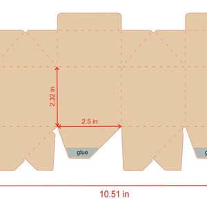 Diy Milk Gift Box Cutting Template Svg, Square Cardboard Cricut Cookie ...