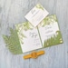Fern Wedding Invitation Svg Envelope Template Tri-fold, 5x7 Pocket ...