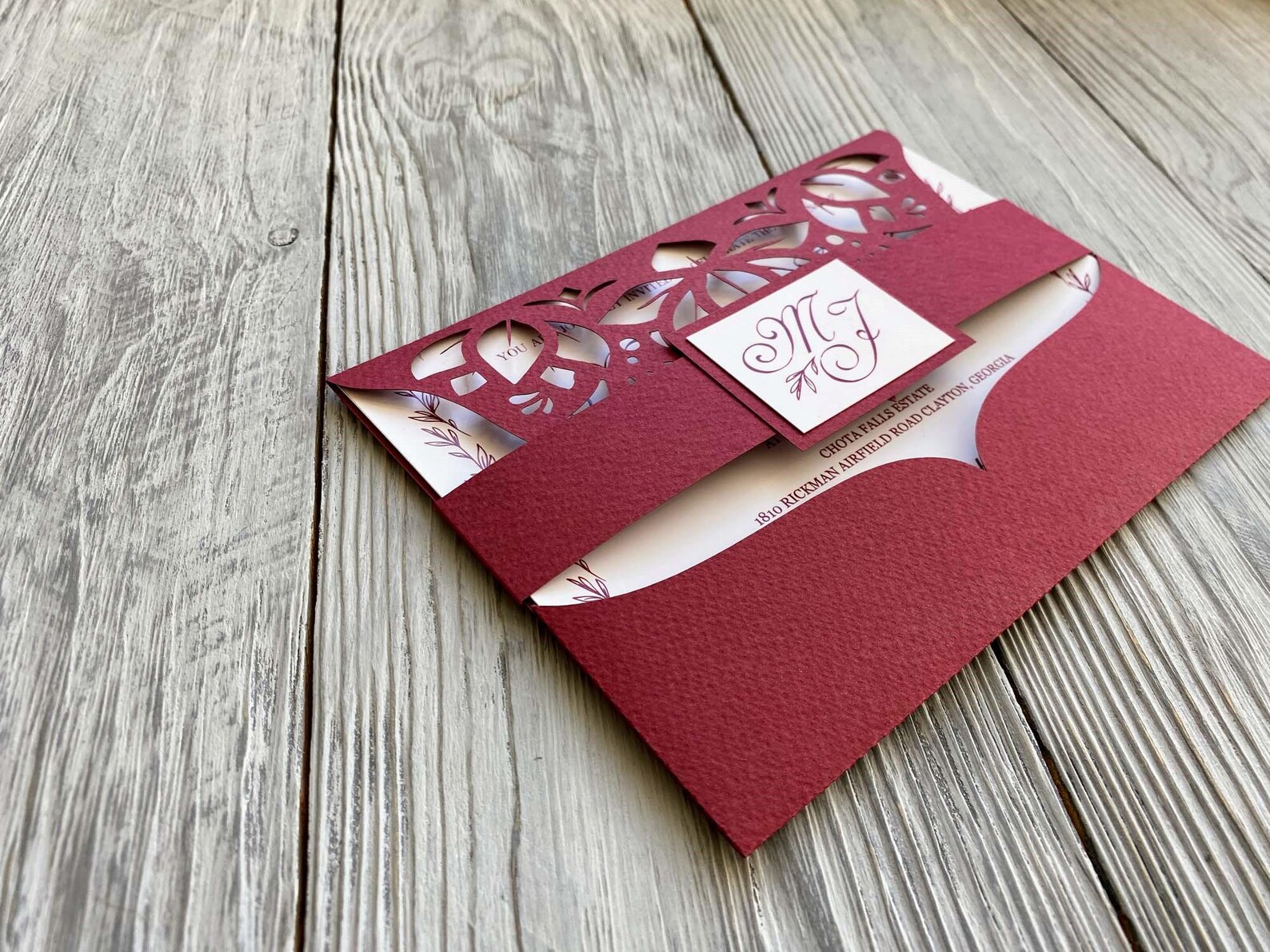 Lotus Flower Ornamental Svg Pocket Invitation Envelope Template Cricut ...
