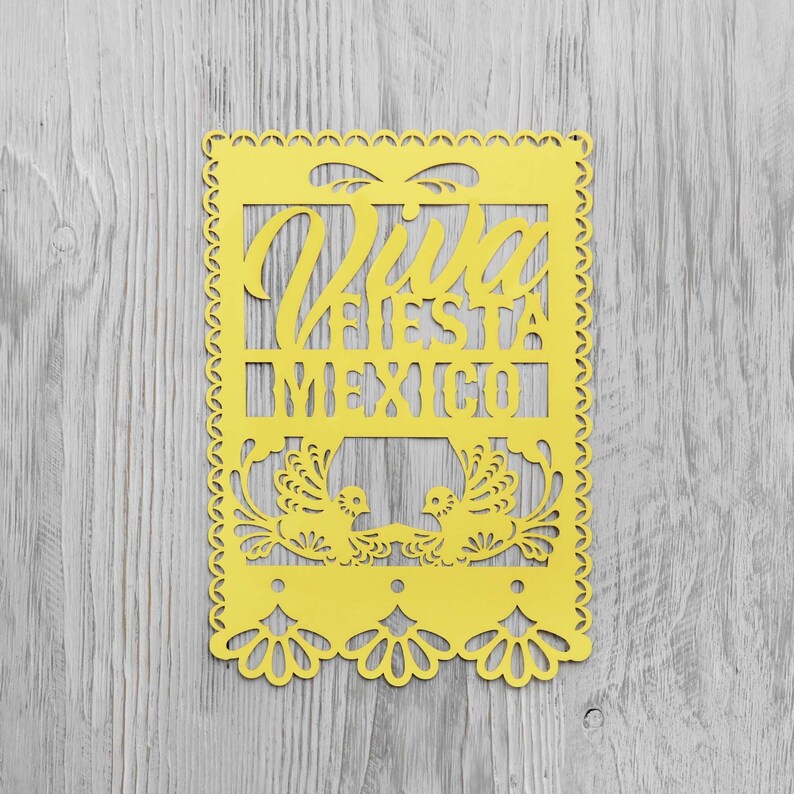Svg Set of Dia De Muertos & Viva Mexico Laser Cut Banner Template ...
