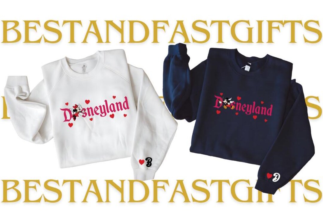 Custom Couple Matching Disney Sweaters, Sweethearts Nite, Disney ...