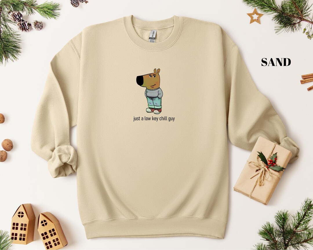 I'm Just A Chill Guy Sweatshirt, Tiktok Hoodie,chill Guy Tiktok Trendy ...