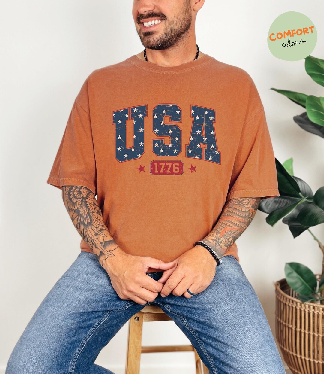 USA 1776 Shirts, 1776 America Gift, America Shirt, Independence Day ...