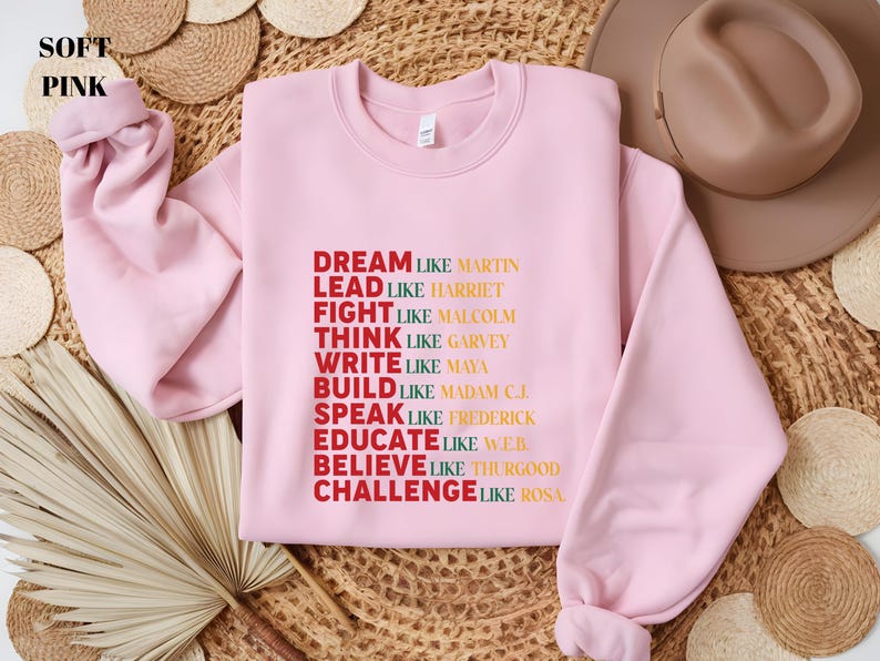 Black History Month Sweatshirt, Celebrate School Black History Sweater ...